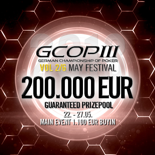 GCOP, DPT², GPT und viel, viel Poker im King's | PokerFirma