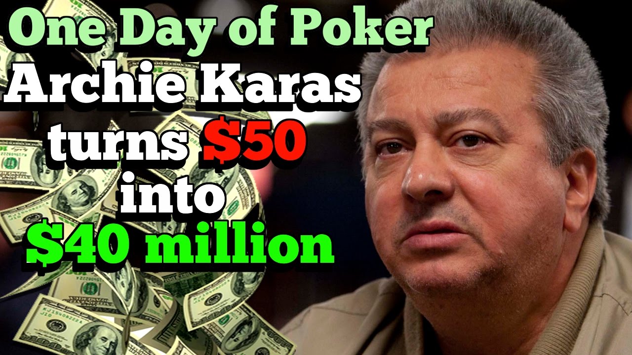 Poker Geschichte – Archie Karas' Lauf | PokerFirma