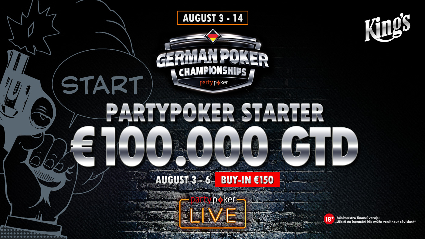 Oliver Knoll holt die Führung beim partypoker Starter Event | PokerFirma