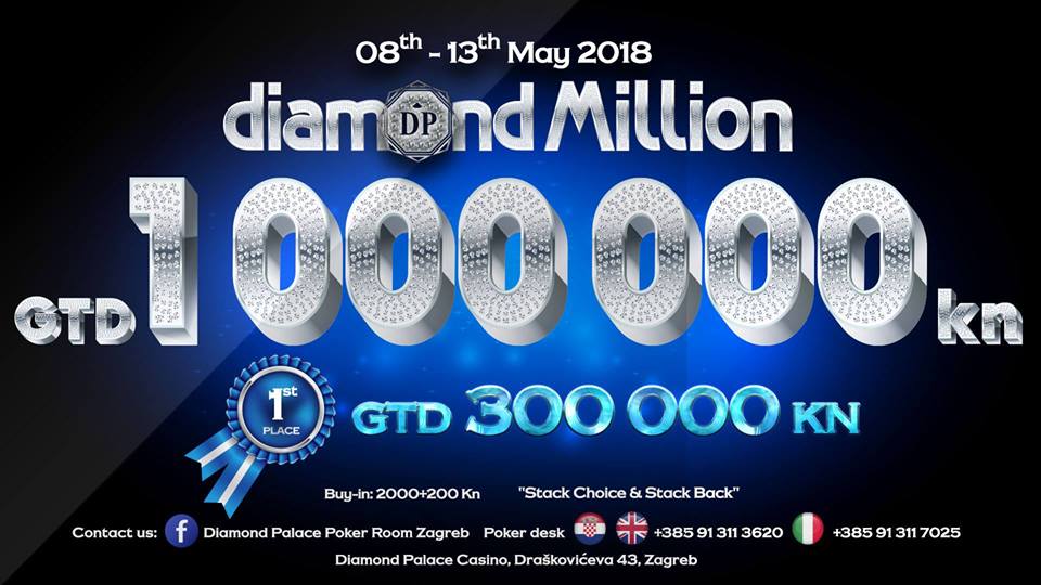Diamond Million im Diamond Palace Zagreb | PokerFirma