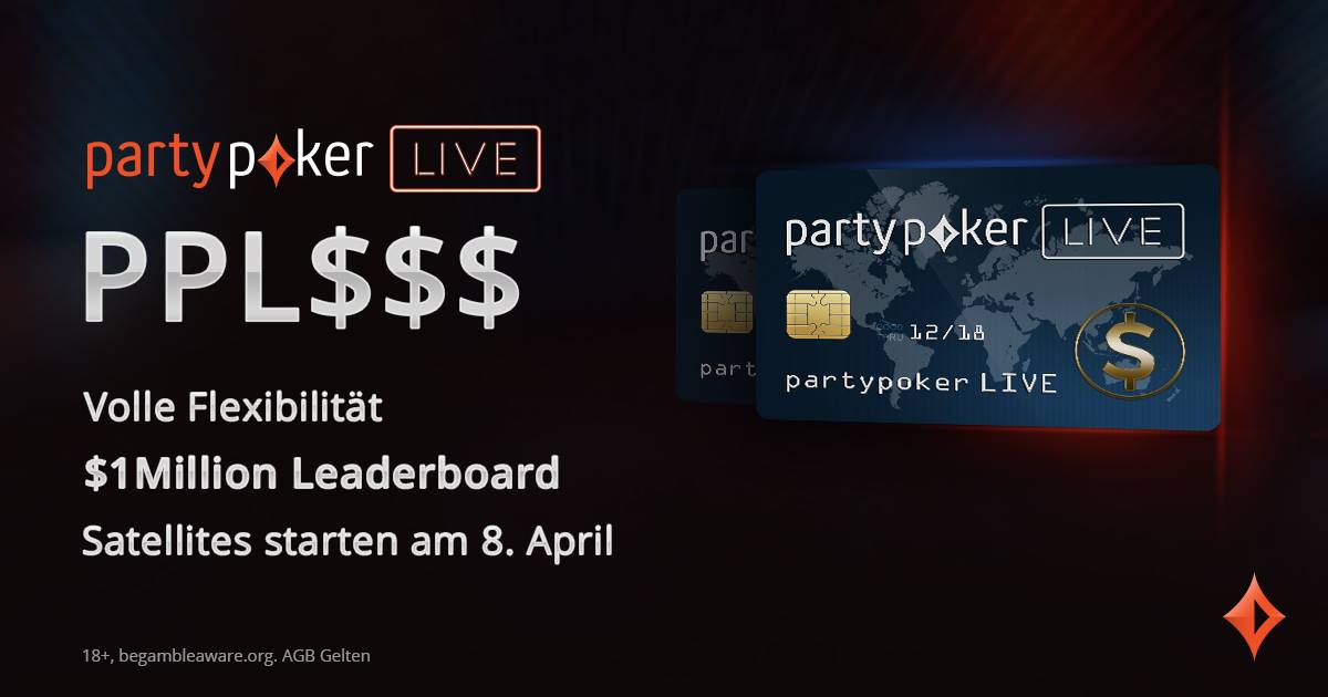 Partypoker launcht PPL$$$ Satellites | PokerFirma