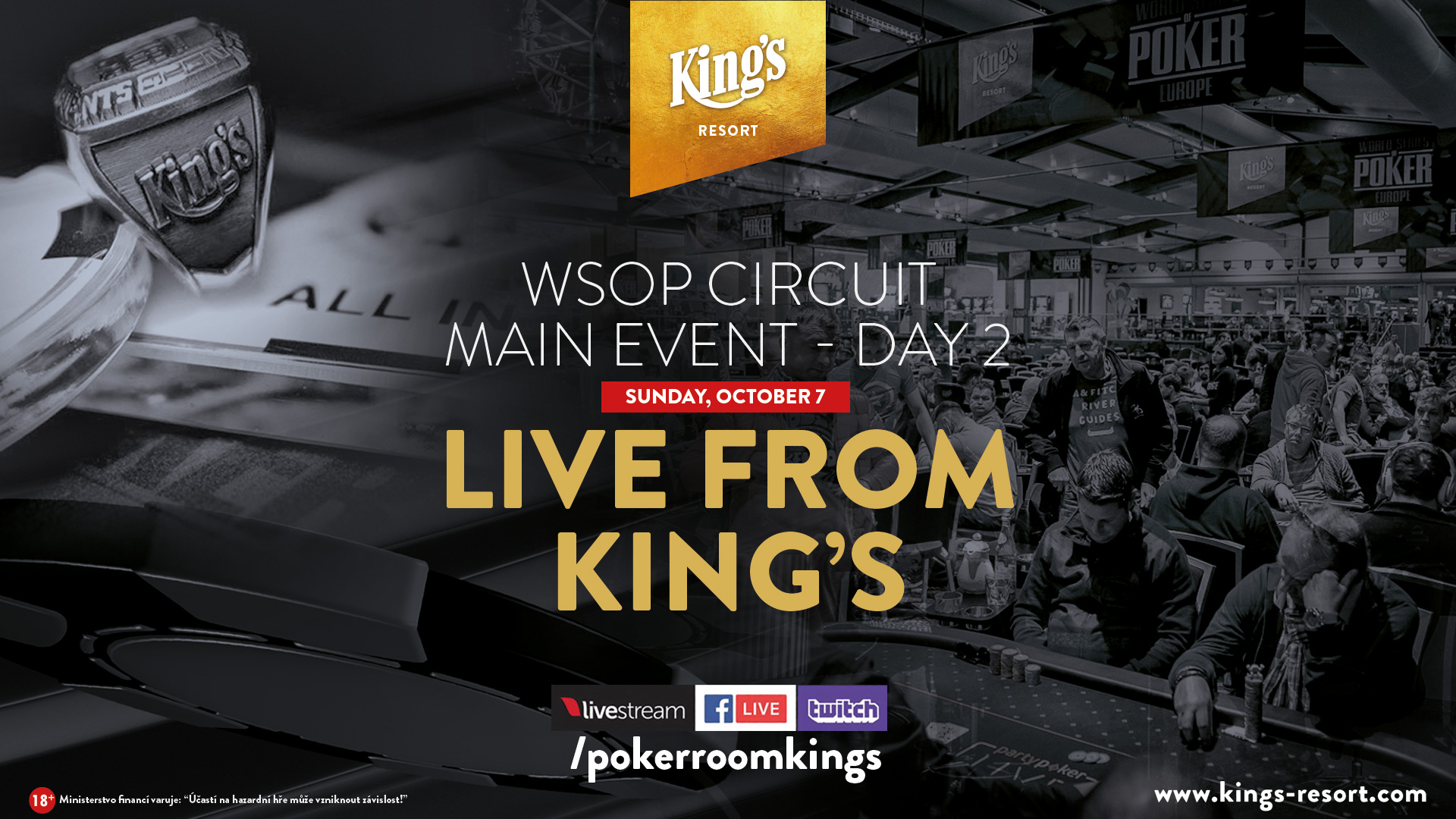 WSOP Circuit Main Event: Livestream Tag 2 | PokerFirma