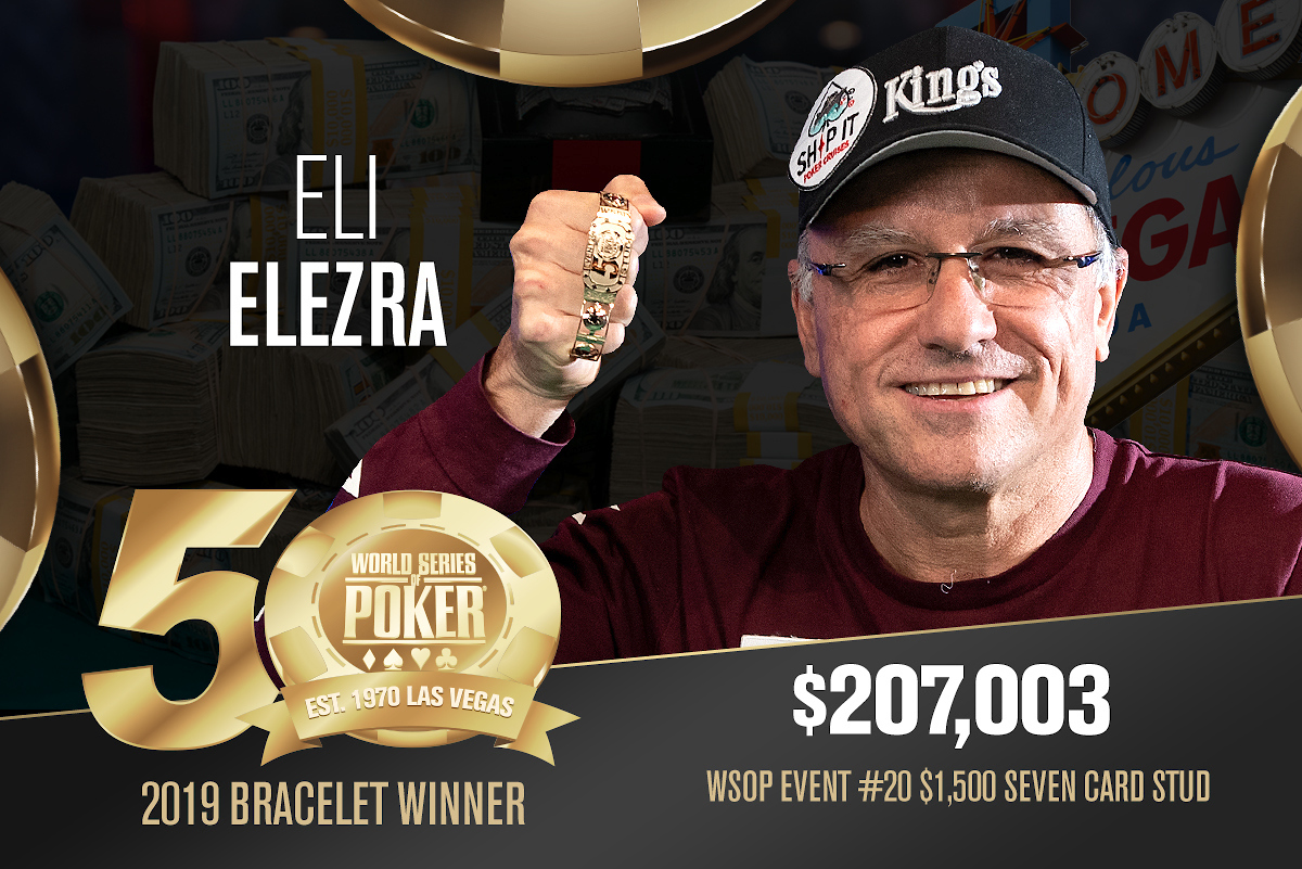 WSOP 2019 #20: viertes Gold-Bracelet für Eli Elezra | PokerFirma