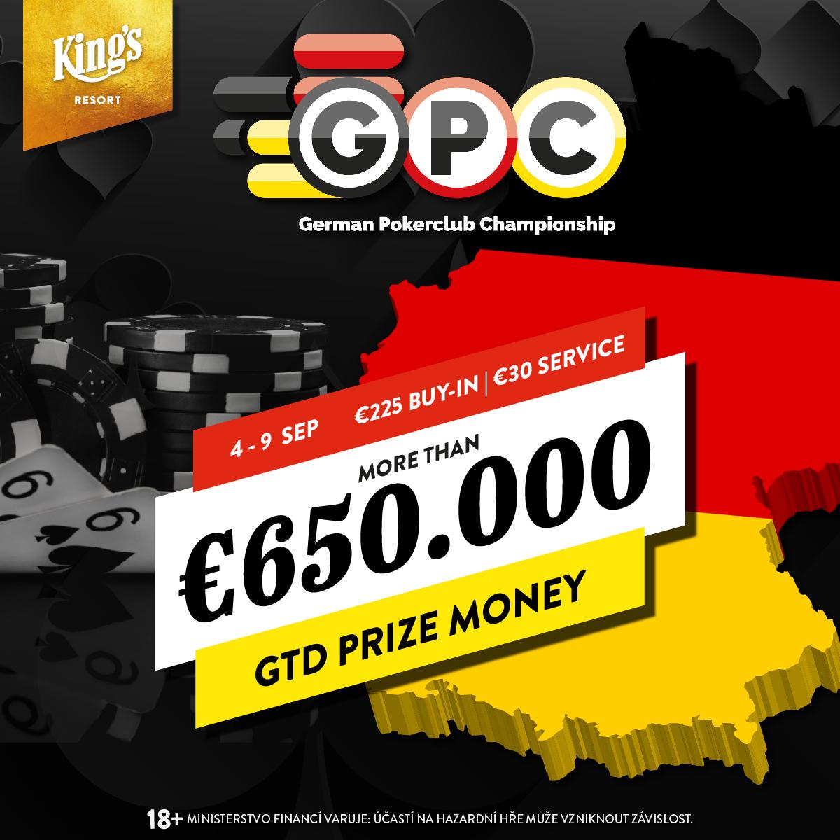 King's: Solider Start beim GPC Main Event | PokerFirma