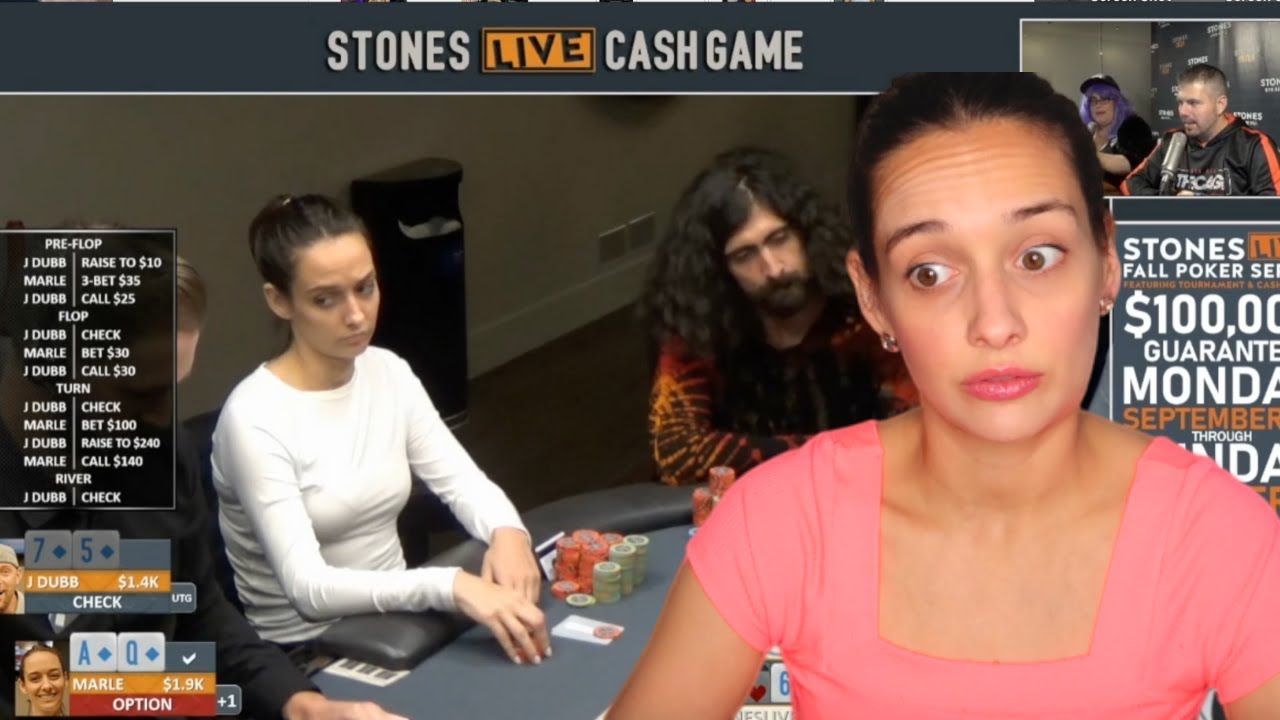 Marle Cordeiro: Playing Poker at Stones | PokerFirma
