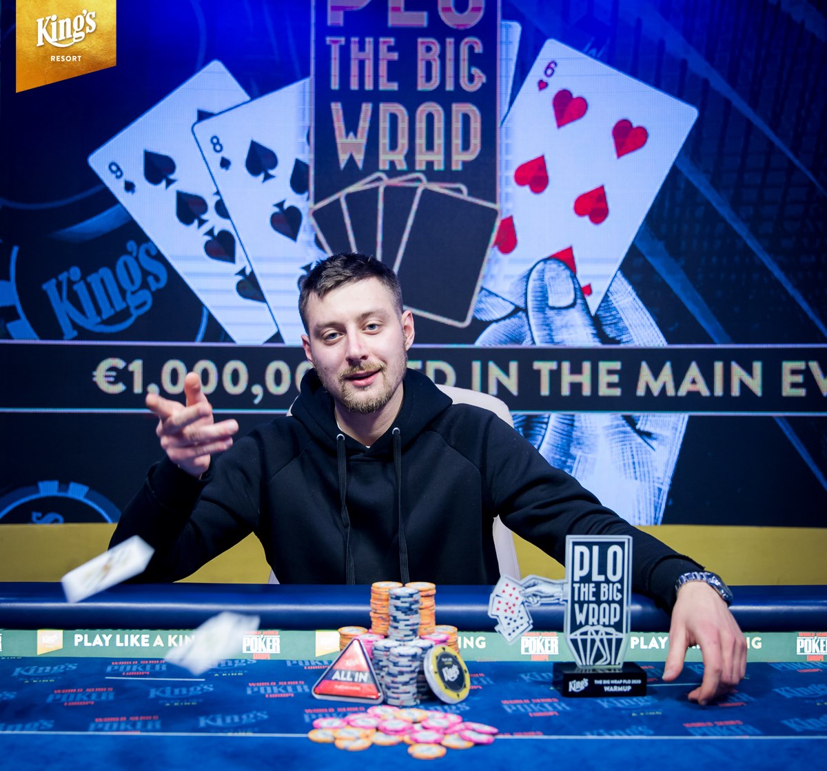 King's: Anton Pylypenko holt das PLO Big Wrap Warm-up | PokerFirma