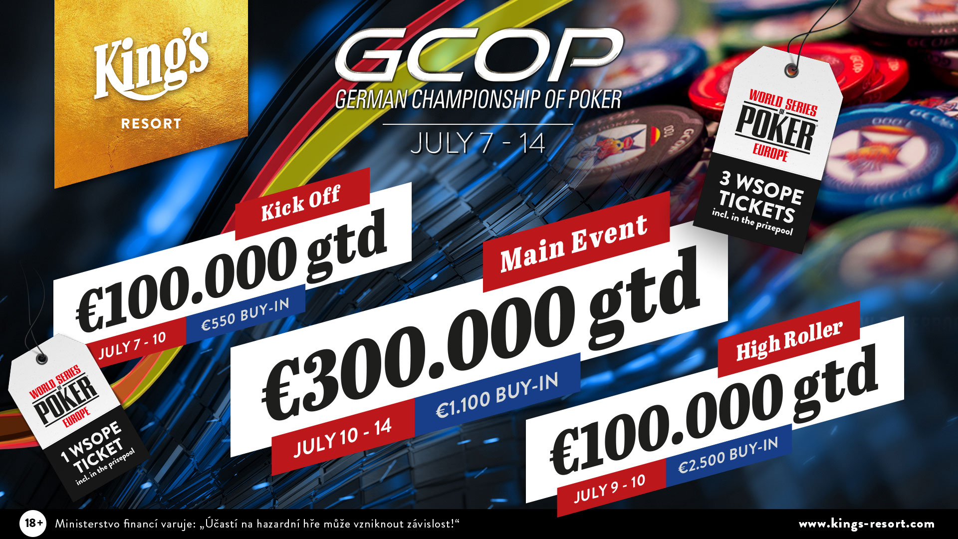 King's: Schweizer Führung beim GCOP Kick-Off | PokerFirma