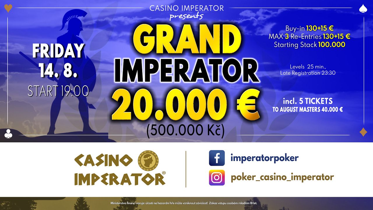 Casino Imperator: Lipi gewinnt das Grand Imperator | PokerFirma
