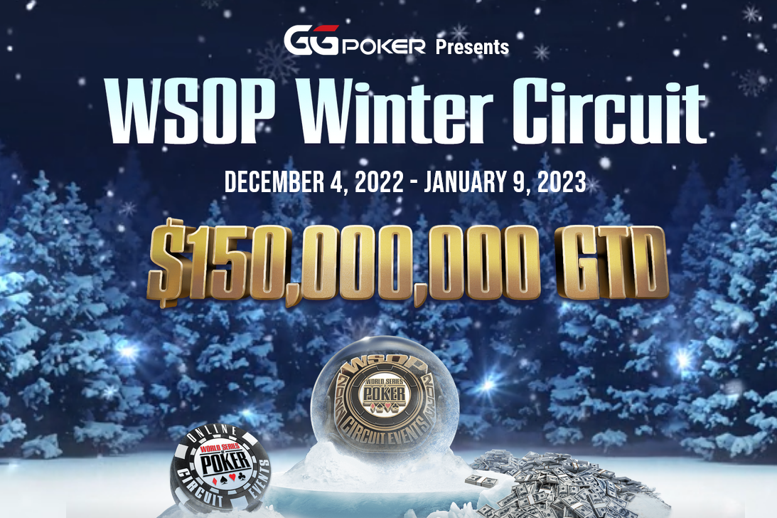 Online Poker | GGPoker präsentiert den $150 Mio. WSOP Winter Circuit | PokerFirma