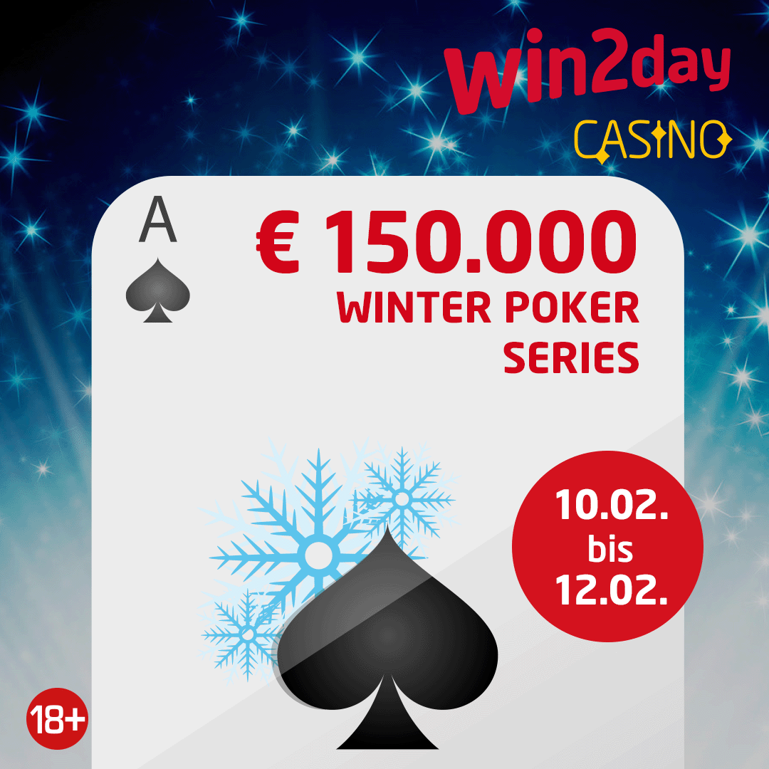 Online Poker | win2day: Starke Zahlen zum Start in die Winter Poker ...