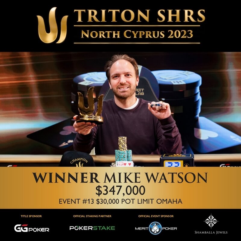 Live Poker – Mike Watson gewinnt $347.000