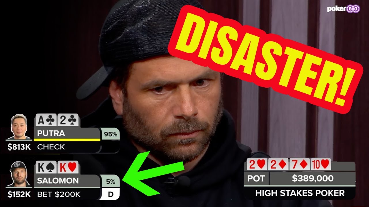 High Stakes Poker – Disaster Strikes for Rick Salomon