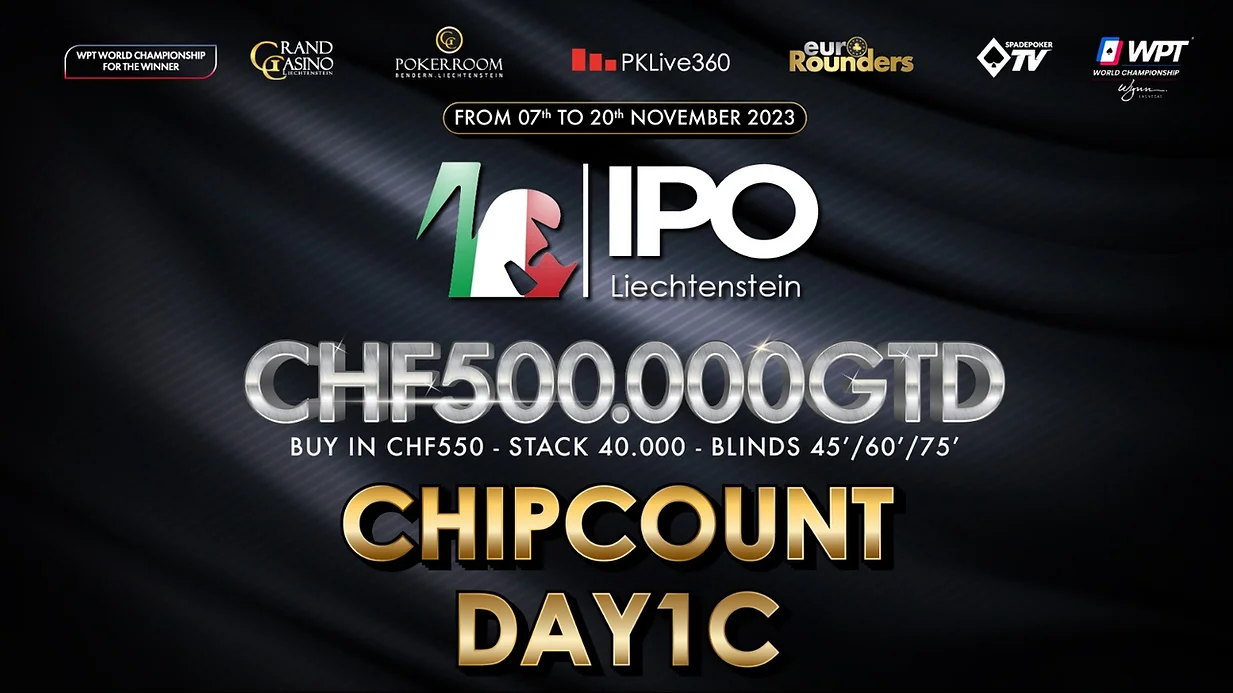 Grand Casino Liechtenstein: Halbzeit bei der IPO Liechtenstein | PokerFirma