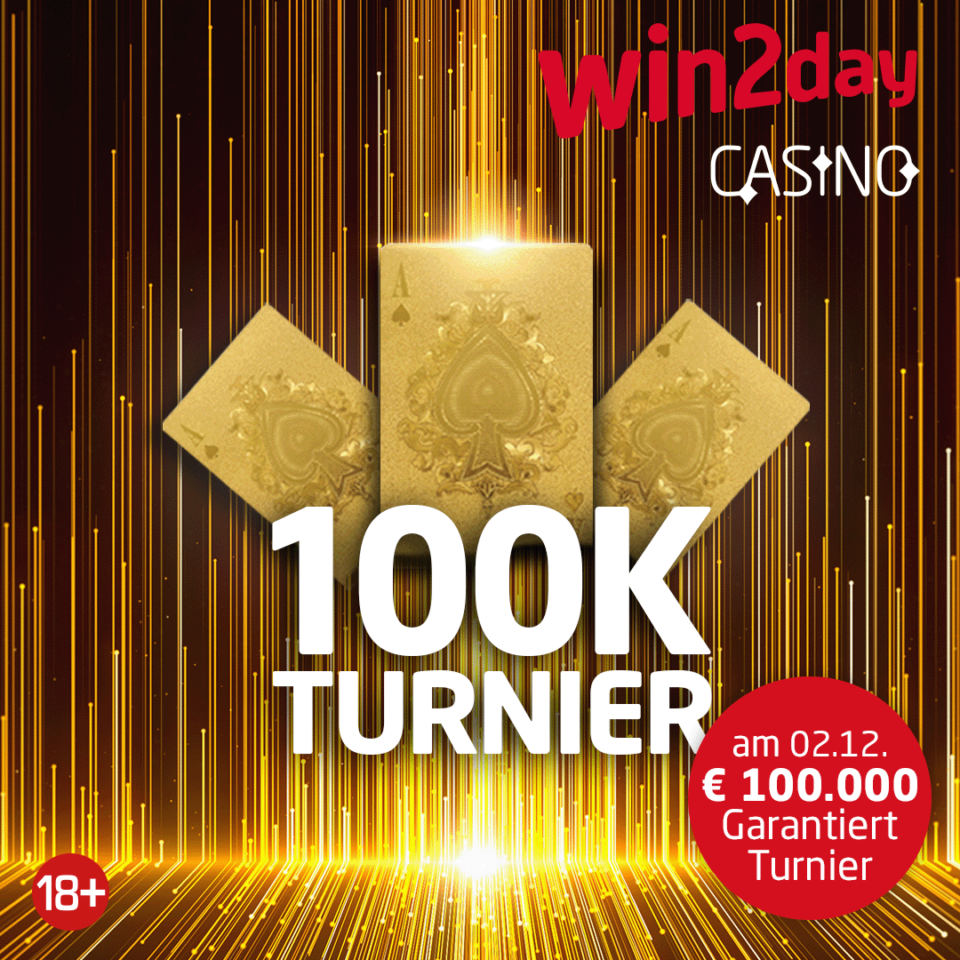 Online Poker | win2day: € 100.000 warten beim 100k Event - und € 5.000 ...