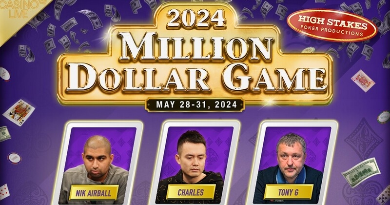 Live Poker – Neues Million Dollar Game im Mai