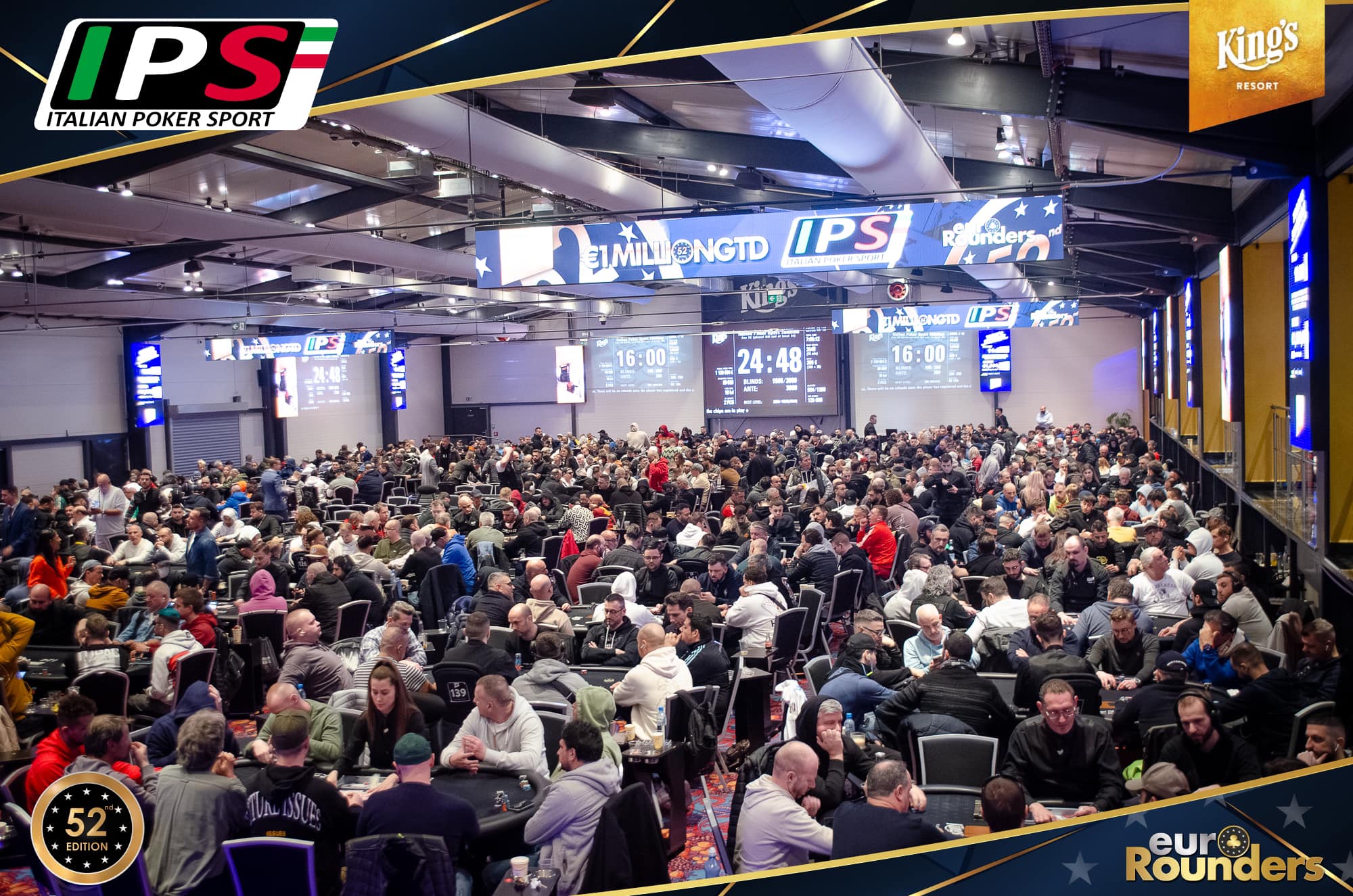 Live Poker | King's: Unfassbarer Andrang beim Italian Poker Sport ...