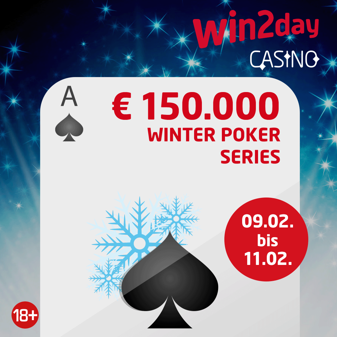 Online Poker | win2day: Starker Auftakt der Winter Poker Series ...