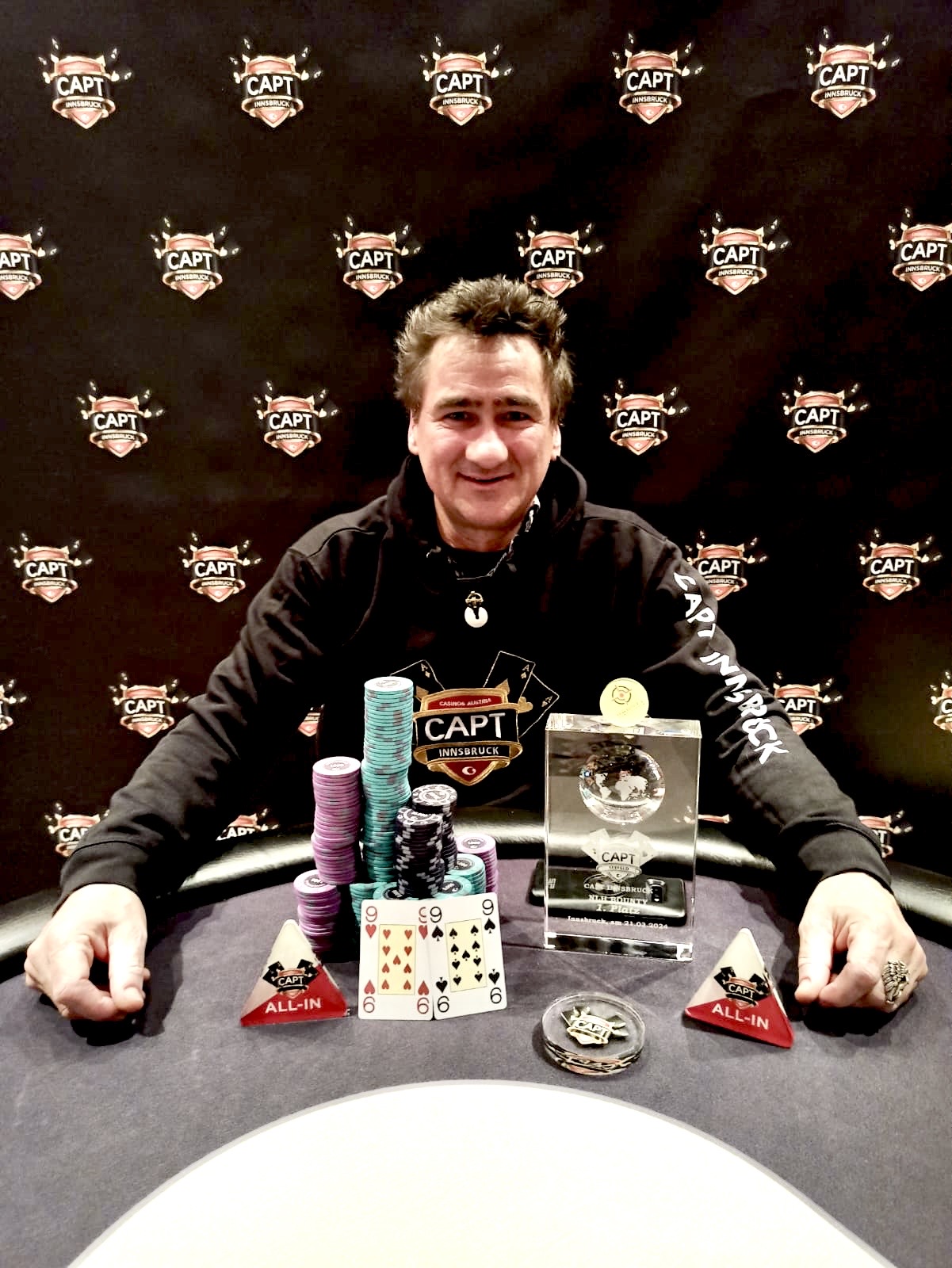 Live Poker | CAPT Innsbruck: Ralph Dittmar teilt beim Bounty | PokerFirma