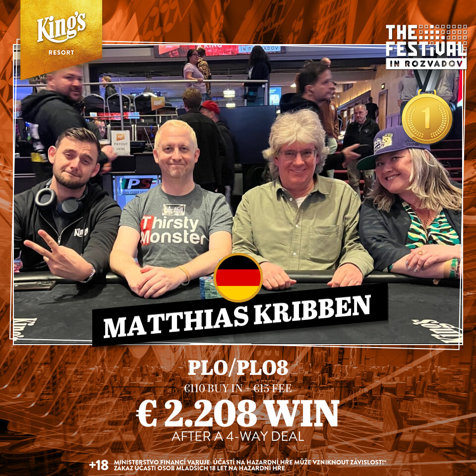 Live Poker | King's: "The Festival" Erfolge für David Reiber und ...
