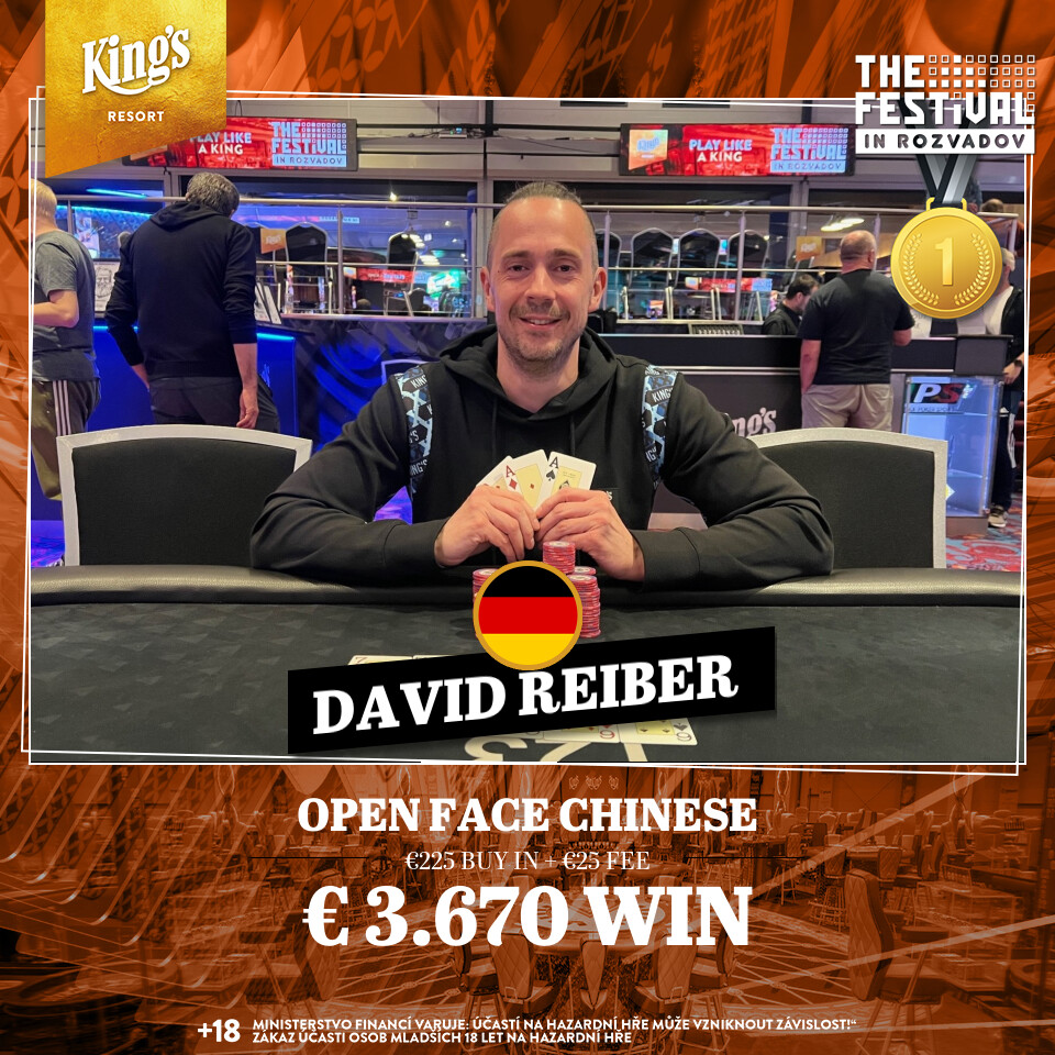 Live Poker | King's: "The Festival" Erfolge für David Reiber und ...