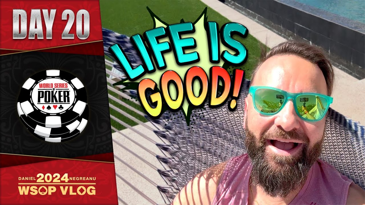 WSOP 2024 – Life Is Good Making Another Deep Run!