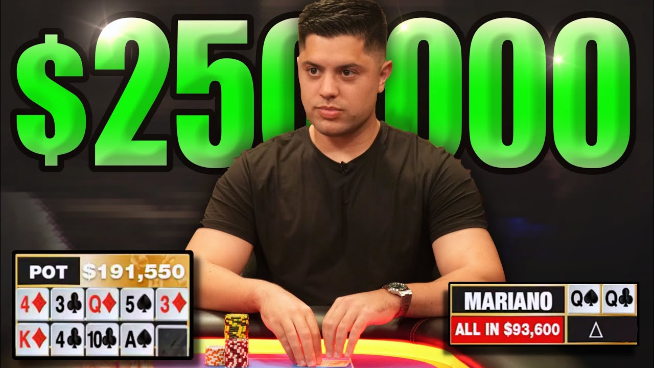 Poker Video – The LUCKIEST Poker Hand!