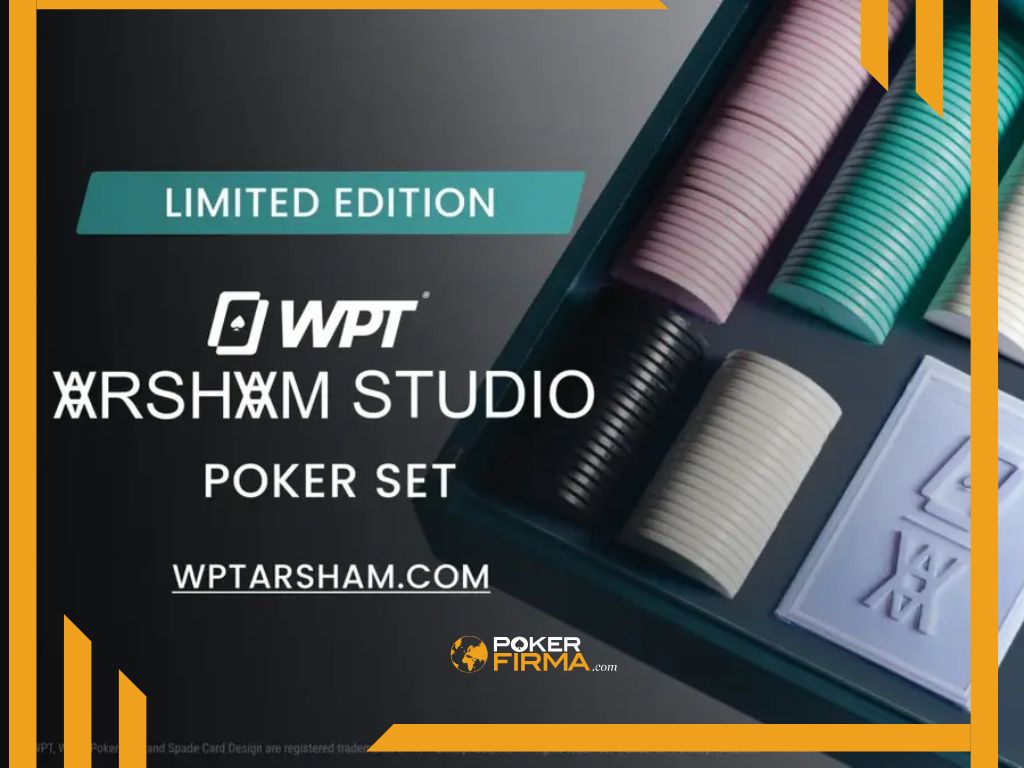 Exklusive Poker-Chips: WPT und Daniel Arsham Luxus-Kollektion