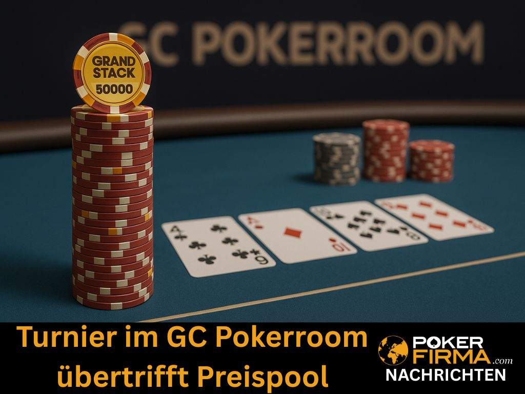 Grand Stack Turnier im GC Pokerroom übertrifft Preispool