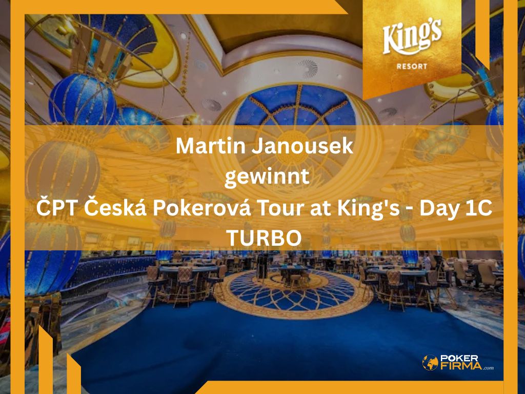 Martin Janousek siegt bei ČPT Day 1C TURBO in Prag