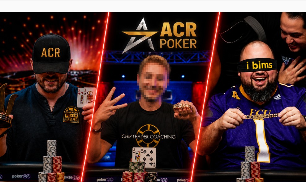 Paukenschlag - ACR Poker nimmt drei Poker-Asse unter Vertrag! | PokerFirma