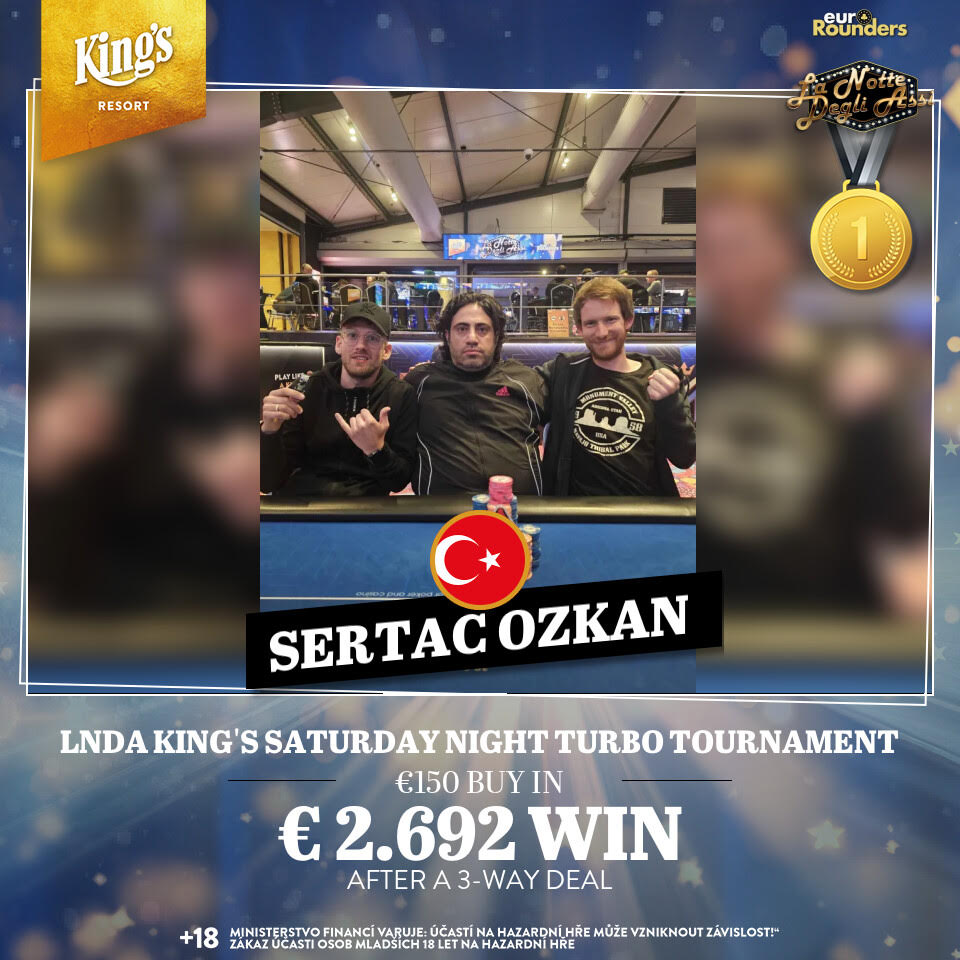 King´s LNDA: Main Event mit Overlay, Gami gewinnt PLO