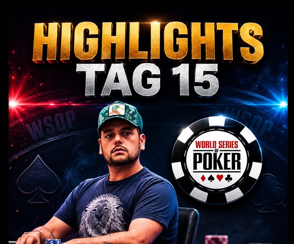 WSOP Tag 15: Vier neue Sieger und ein weiteres High Roller