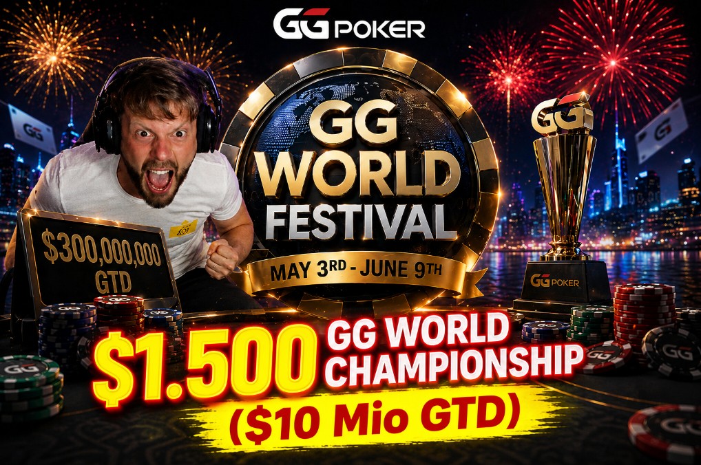 GG World Championship: "Jenzoou" spielt heute Abend ums ganz große Geld ...