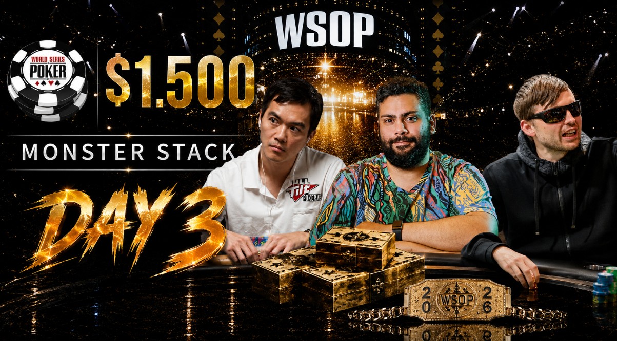 LIVESTREAM: Tag 3 vom $1.500 Monster Stack (ab 4.00 Uhr) | PokerFirma